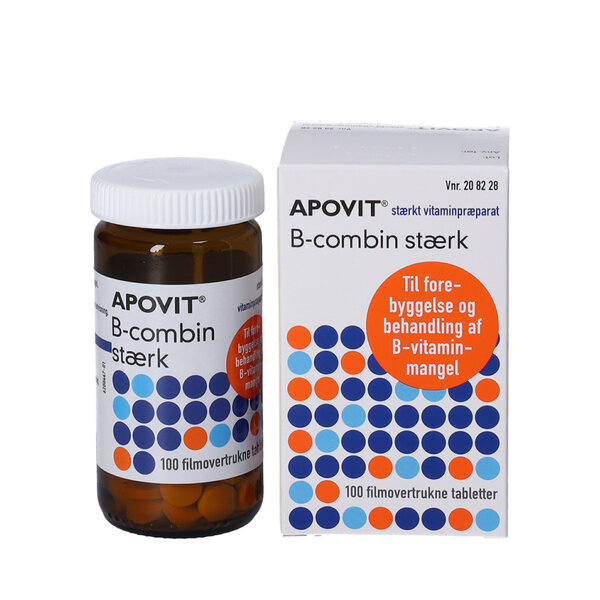 Apovit B-combin stærk 100 stk. | Køb på DinApoteker.dk