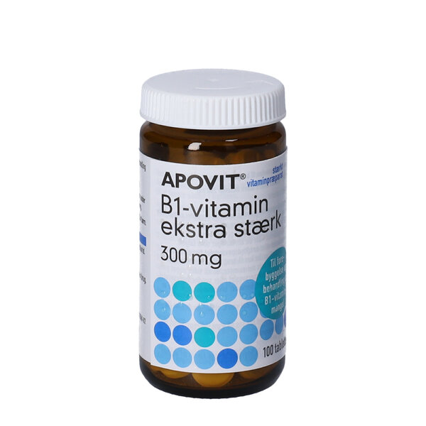 Apovit B1-vitamin 100 stk. | Køb på DinApoteker.dk
