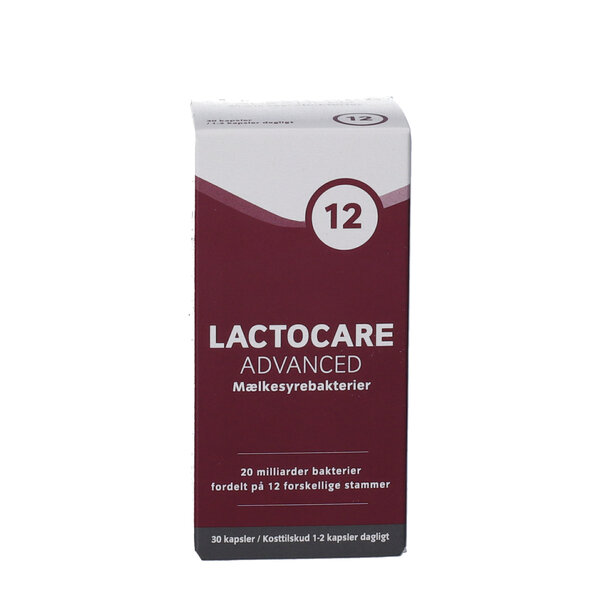 Lactocare ADVANCED Kapsler 30 stk. | Køb på DinApoteker.dk
