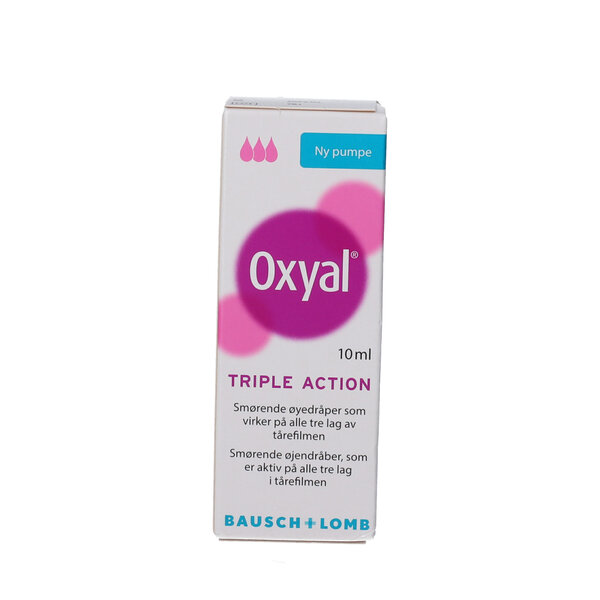 Oxyal Triple Action 10 ml | Køb på DinApoteker.dk