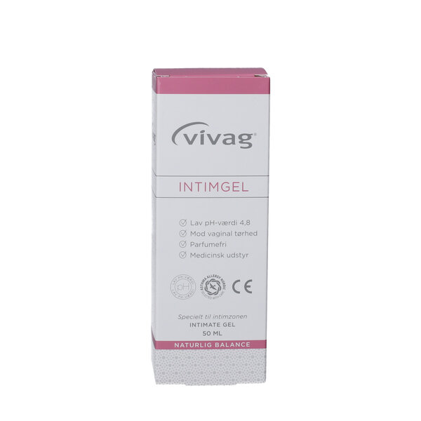 Vivag Intimgel 50 ml | Køb på DinApoteker.dk