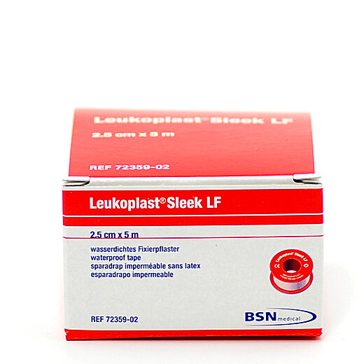Leukoplast Sleek LF Plaster (2,5cmx5m) | Køb på DinApoteker.dk