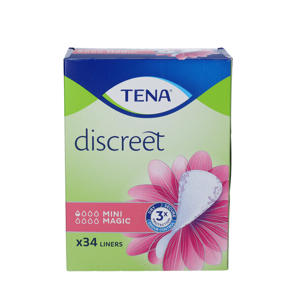 TENA Lady Discreet Mini Magic 34 stk. | Køb på DinApoteker.dk