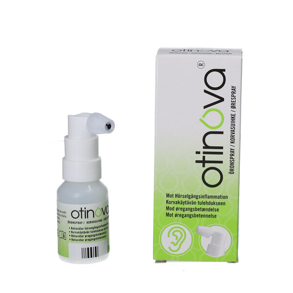 Otinova Ørespray 15 ml | Køb på DinApoteker.dk