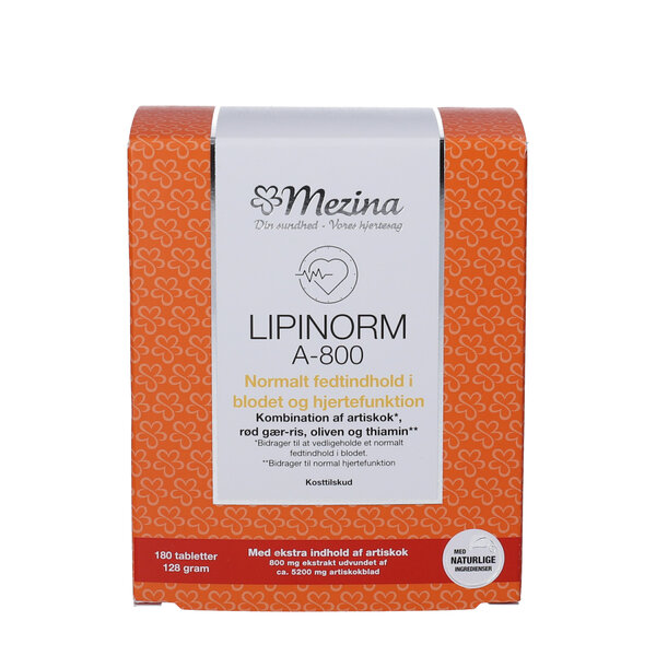 Lipinorm Tabletter 180 stk. | Køb på DinApoteker.dk