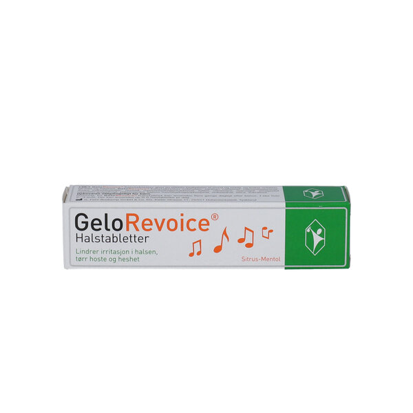 GeloRevoice Halstabletter (citrus/menthol) 20 stk. | Køb på DinApoteker.dk