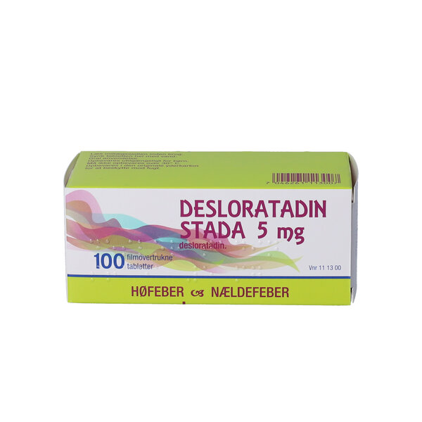 Desloratadin STADA 100 stk mod allergi | Køb på DinApoteker.dk