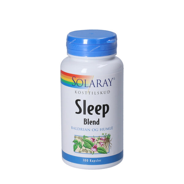 Solaray Sleep Blend kapsler 100 stk. | Køb på DinApoteker.dk