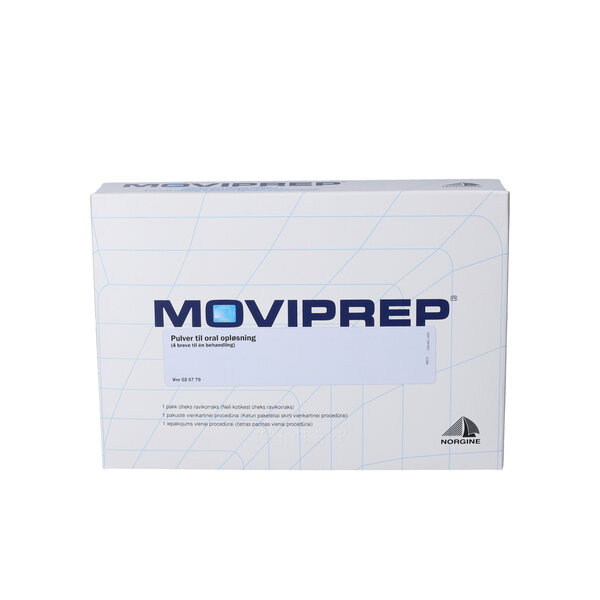 Moviprep 4 breve (PA) til tømning af tarmen | Køb lokalt på DinApoteker.dk