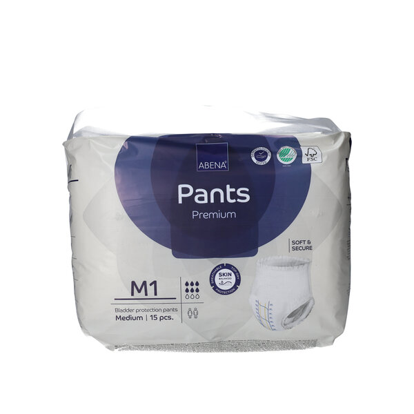 Abena Pants Premium M1 14 stk. | Køb på DinApoteker.dk