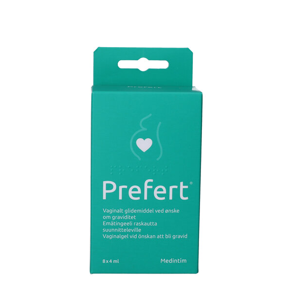 Prefert Vaginal Gel 8x4 ml | Køb på DinApoteker.dk