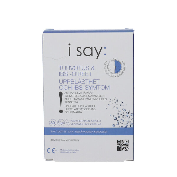 i say: oppustet & IBS symptomer 30 stk. | Køb på DinApoteker.dk
