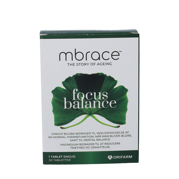 Mbrace focus balance 30 stk. | Køb på dinApoteker.dk