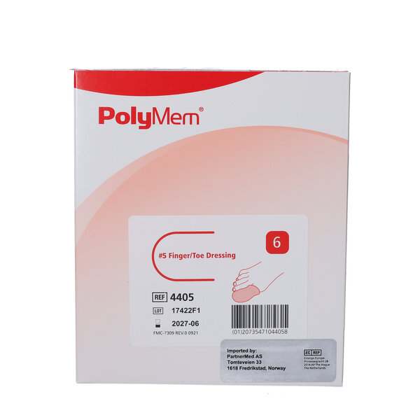PolyMem Finger/Tå Skumbandage (XXL-5) 6 stk. | Køb på DinApoteker.dk