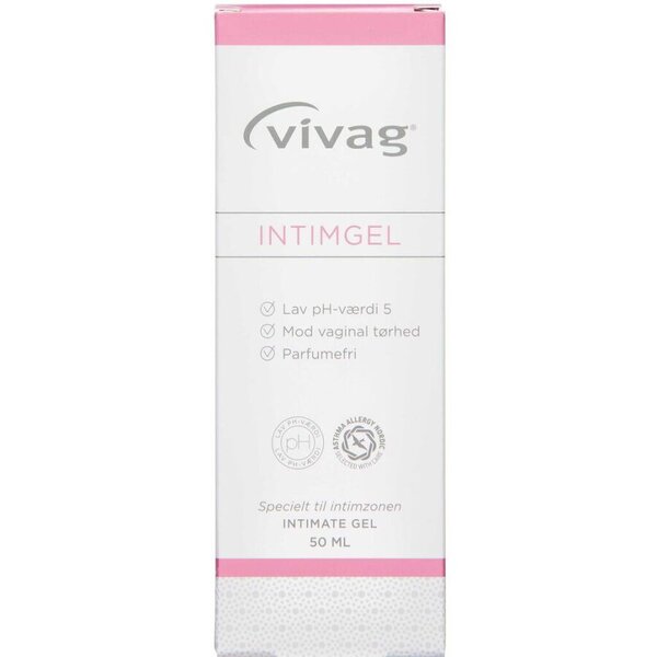 Vivag Intim Gel 50 ml | Køb den på DinApoteker.dk