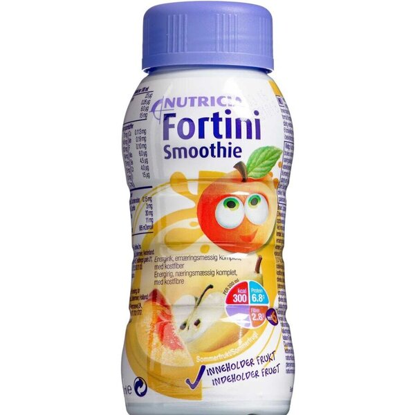Fortini Smoothie (sommerfrugt) 200 ml | Køb på DinApoteker.dk